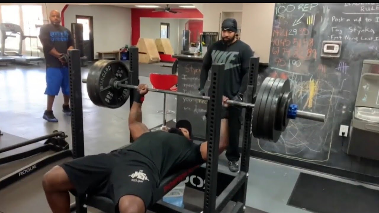 Series 4 Road back to (500 lb bench press ) - YouTube