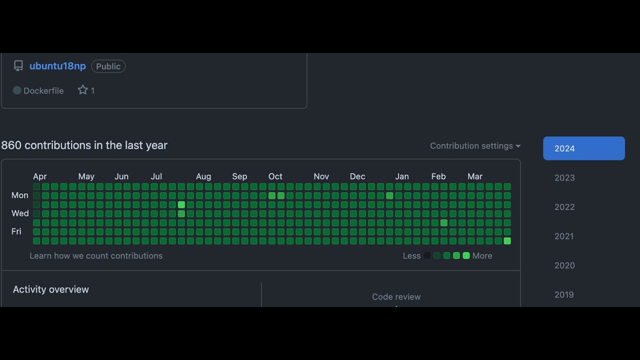 make github profile all green - YouTube