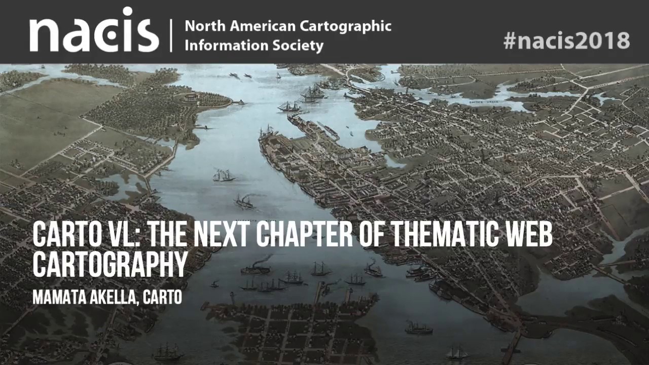 CARTO VL: The next chapter of thematic web cartography - YouTube