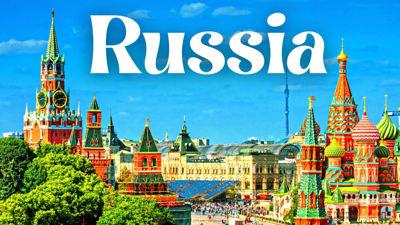 FLYING OVER RUSSIA | Relaxing Music Along With Beautiful Nature Videos ...