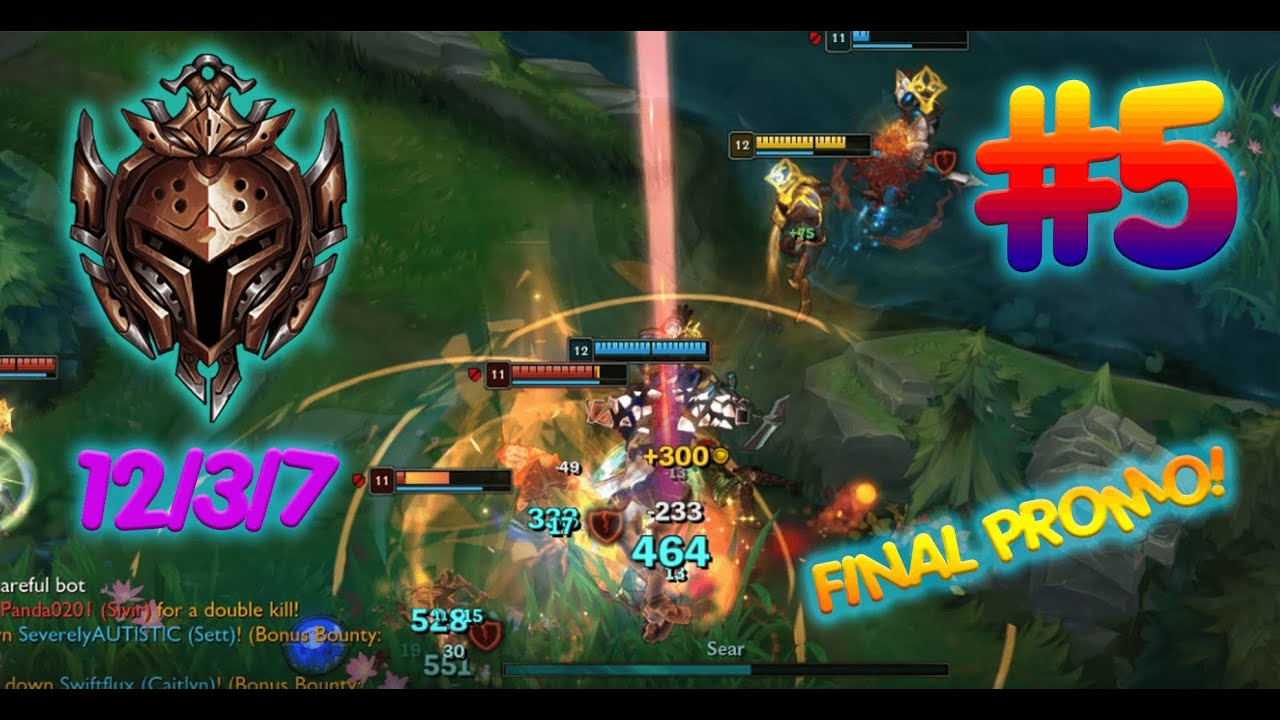 Getting Out of Bronze #5 - Brand Support | League of Legends Ranked ...