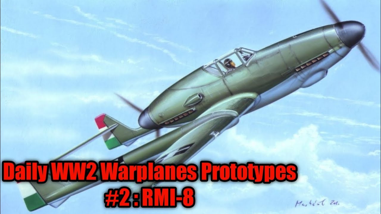 Daily WW2 Warplanes Prototypes #2 : RMI-8 - YouTube