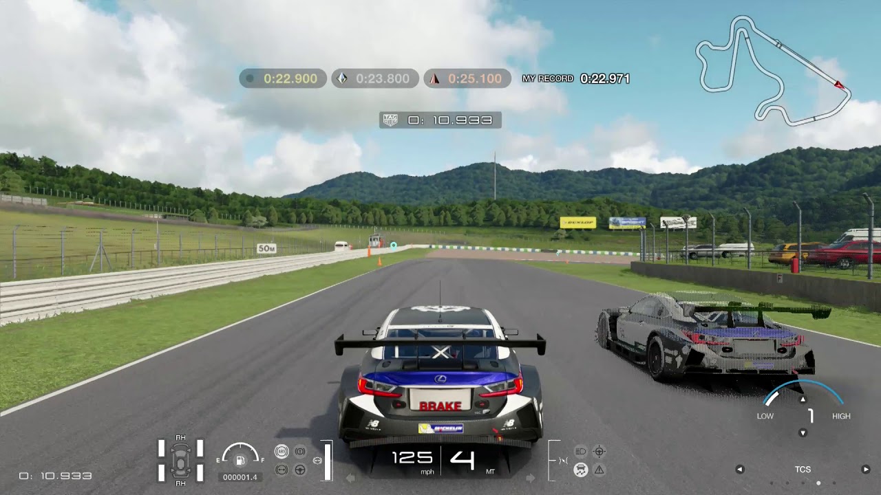 Gran Turismo Sport: Autopolis International Racing Course: Turn 1 ...