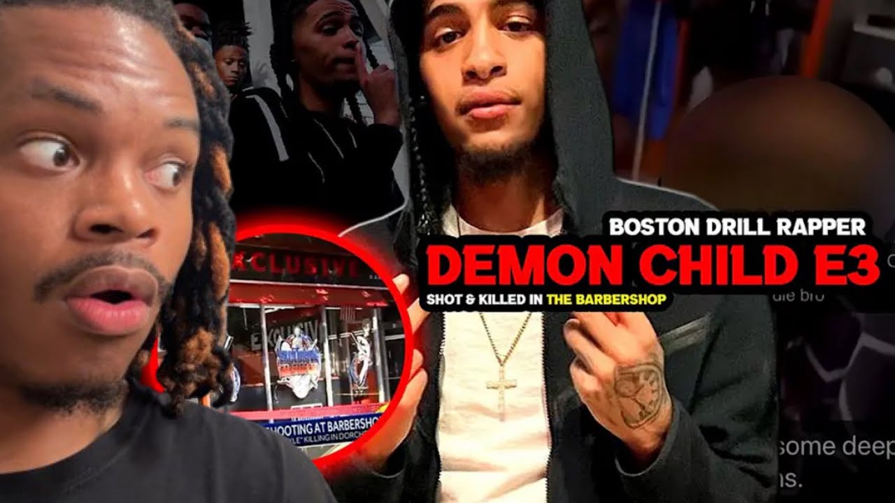 BOSTON RAPPER DEMON CHILD E3 GETS SHOT IN BARBERSHOP “MAFIA STYLE ...