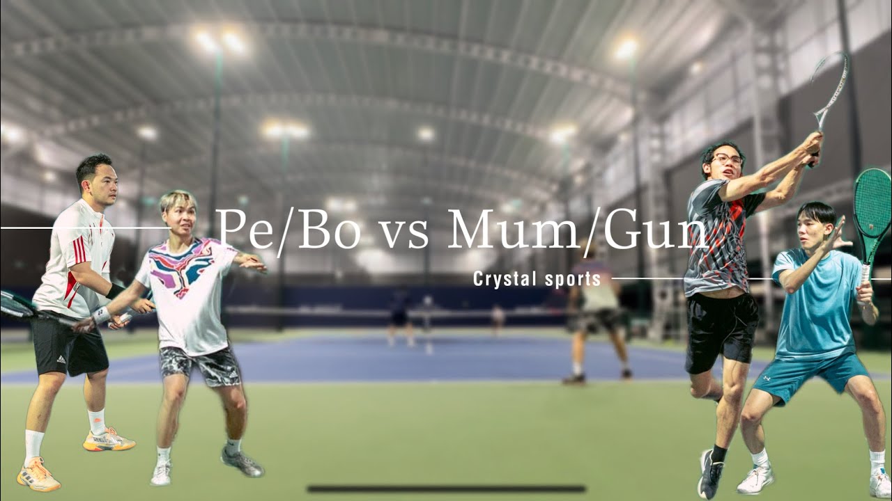 Crystal sports : Mum/Gun vs Pe/Bo - YouTube