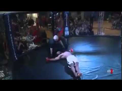 С одного удара в накаут