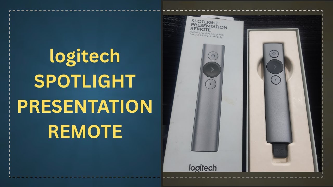 Logitech Spotlight Presentation Remote | Full Setup & Unboxing 🔥 - YouTube