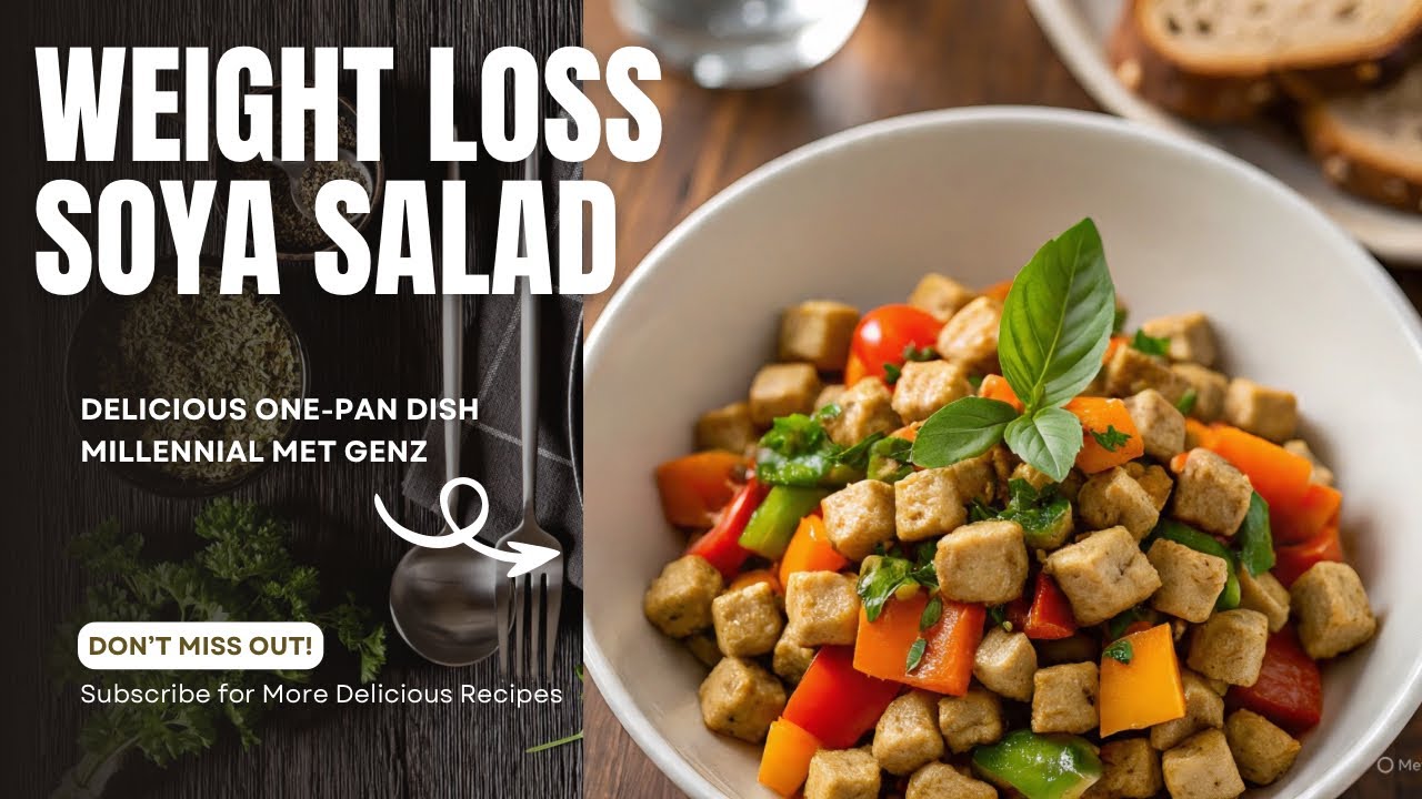 Weight loss salad | Best soya chunks salad recipe | Easy salad recipe ...
