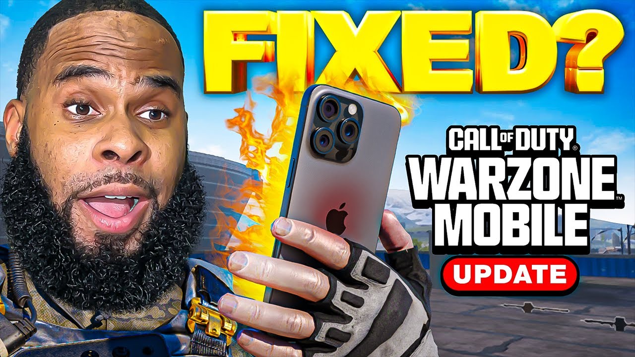 OVERHEATING & GRAPHICS FIXED IN WARZONE MOBILE NEW UPDATE?? - YouTube