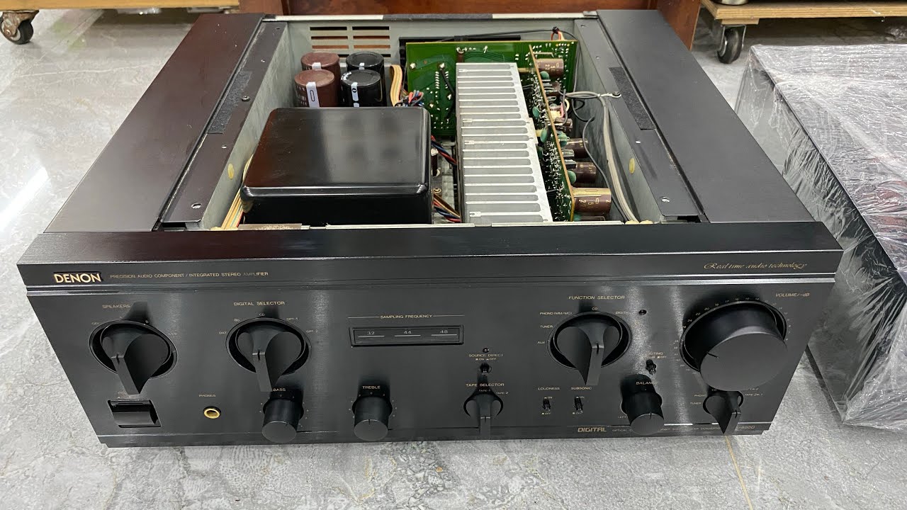 đầu gấu amply denon 890d hàng đấu giá vừa hạ cánh mới như bóc xốp ak ...