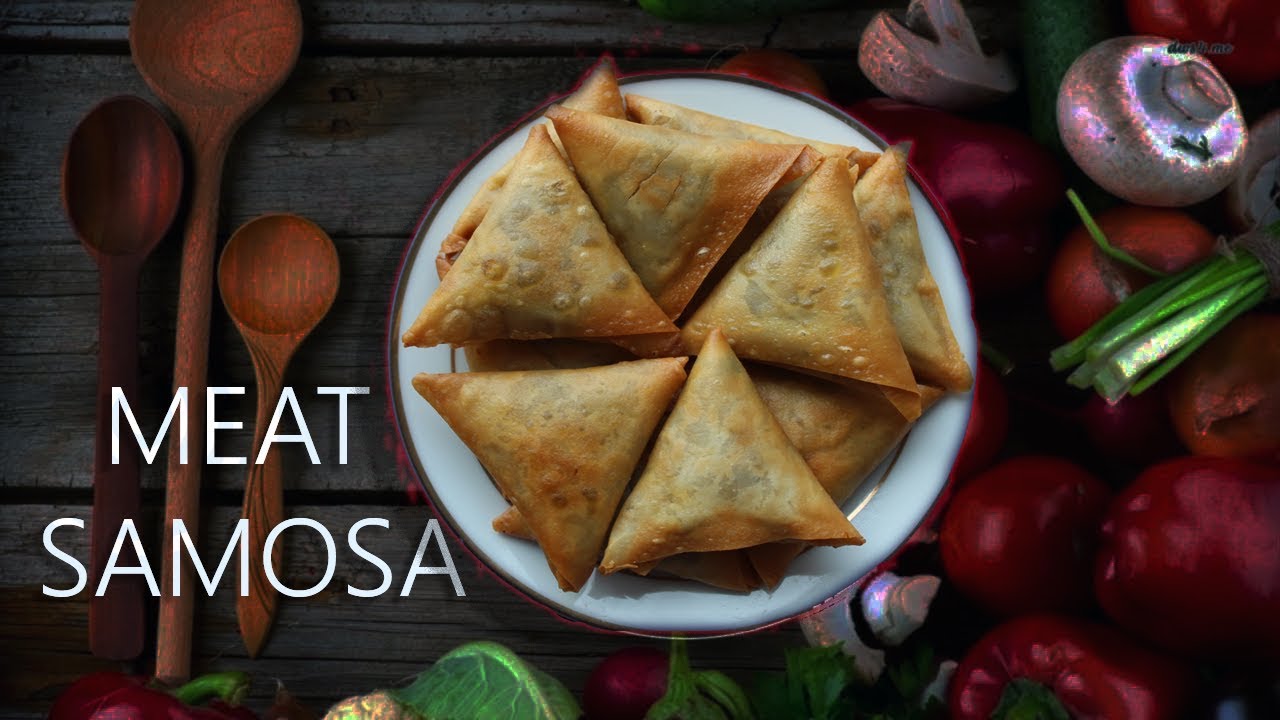 New meat samosa Recipe with How to fold Samosa perfectly - YouTube