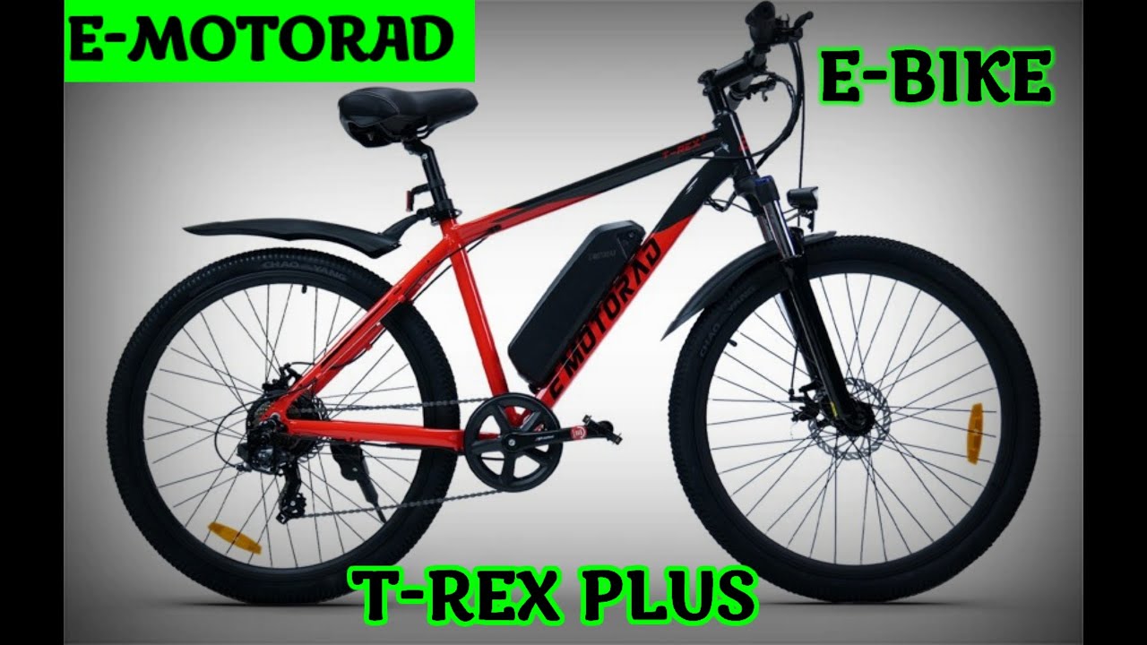 New E-MOTORAD TREX PLUS electic bicycle unboxing & Full review. 40+ km ...