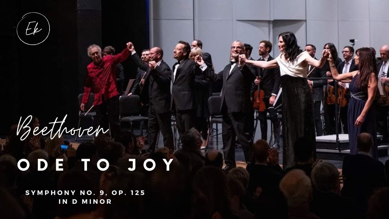 Beethoven Symphony No. 9, Ode to Joy - Nicolás Rauss, Evgenia Koroleva ...