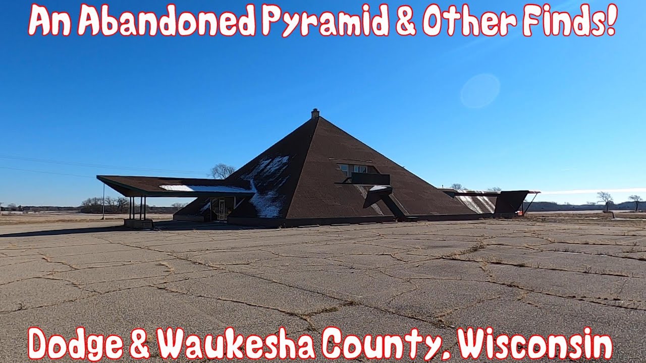 An Abandoned Pyramid & Other Finds! Dodge & Waukesha County, Wisconsin ...