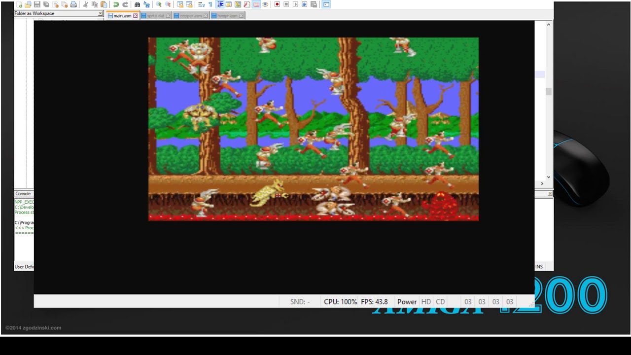 Rygar Sprites Test - YouTube