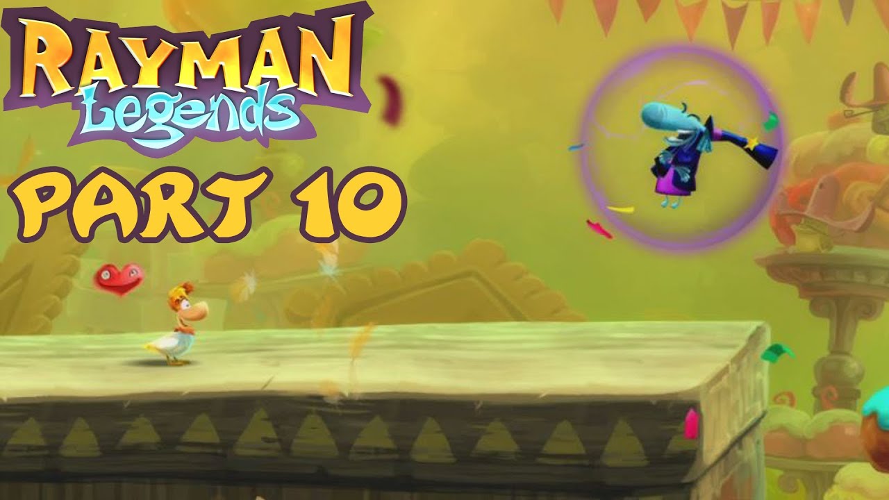 Rayman Legends - 100% Run - Part 10: What The Duck? - YouTube