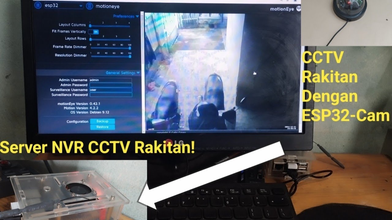 Cara Membuat NVR CCTV Motion Eye di Orange Pi Server. | Part 1 Intalasi ...
