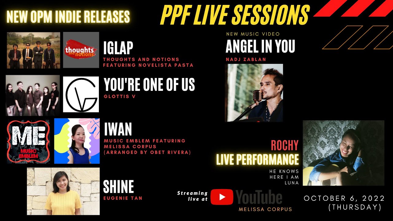 PPF Live Sessions featuring New OPM Indie Releases - YouTube