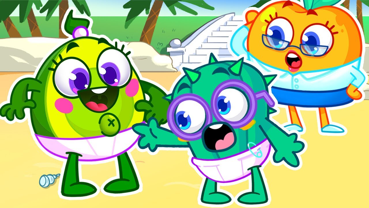 Why Do We Have Belly Buttons 😀🌈🎶| Funny Kids Stories By Pit & Penny ...