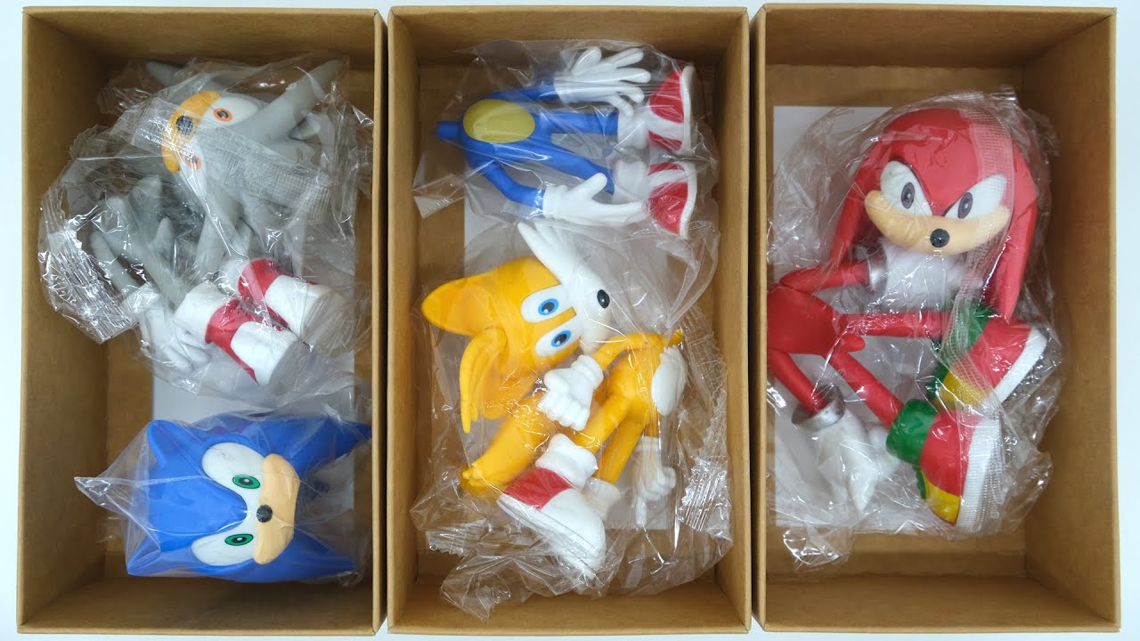 Unboxing boxes of Sonic the Hedgehog Figures - YouTube