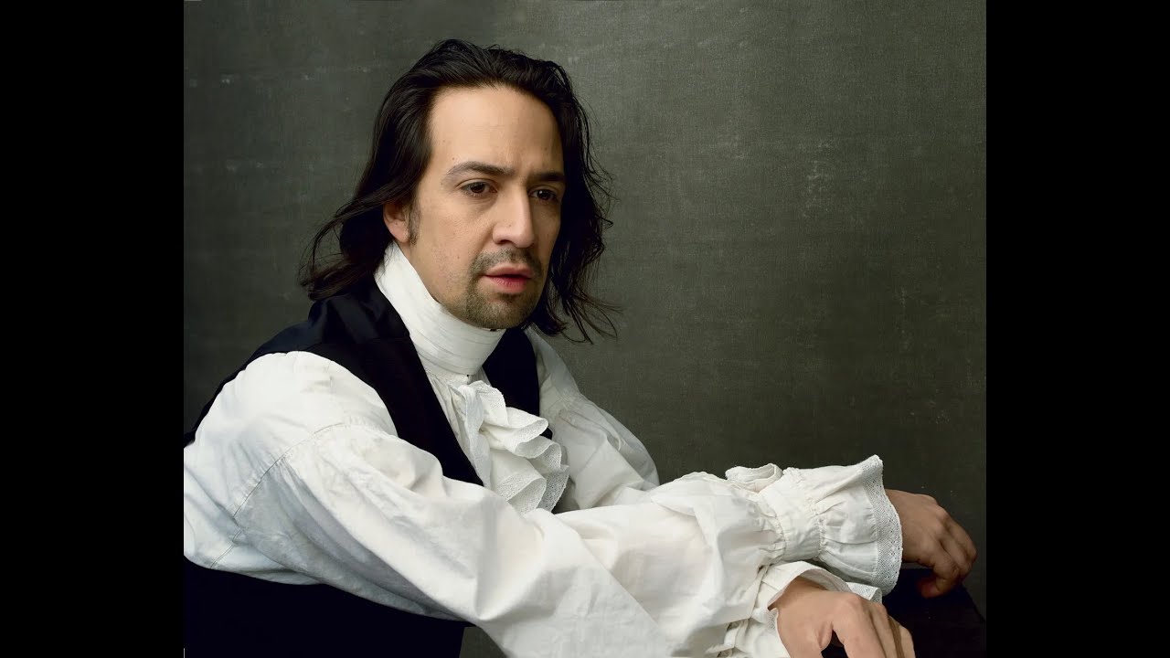 Music Monday Drawing of Lin-Manuel Miranda from Hamilton - YouTube