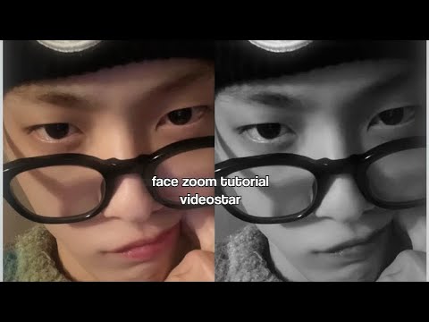 zoom in face tutorial video star ! - YouTube