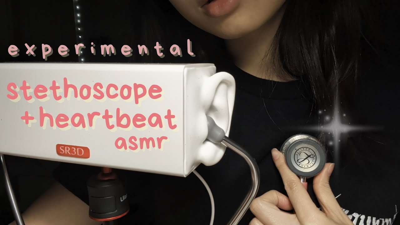 experimental stethoscope asmr pt 2! (half heartbeat, half stethoscope ...
