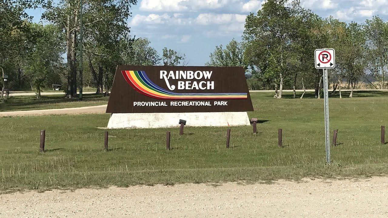 Rainbow Beach Campground, Manitoba Canada - YouTube
