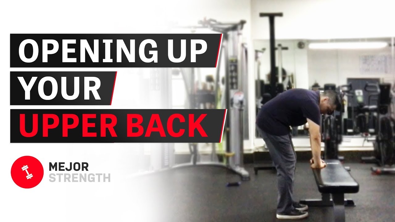 [Bench Supported Standing All 4's] Opening Up Your Upper Back - YouTube