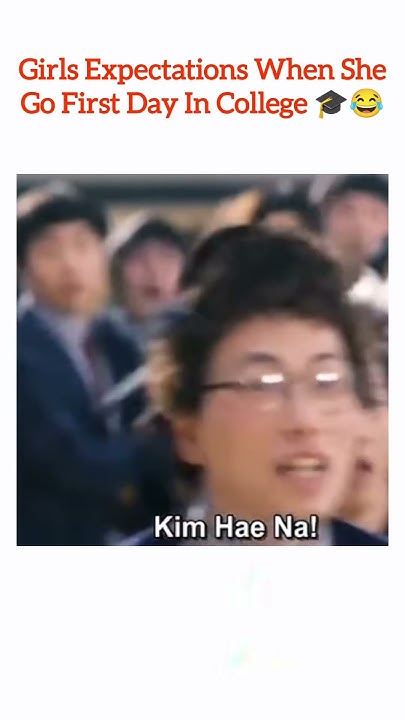 Girls Expectations When She Go College First Day 🎓😂 #shorts #viral # ...