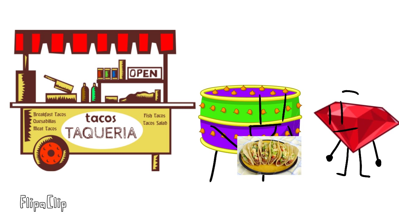 BFDI - Tacos on a corn tortilla - YouTube