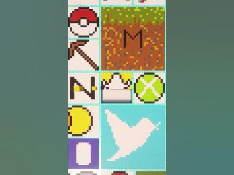 Snapchat Logo Pixel Art in minecraft #shorts #trend #snapchat - YouTube