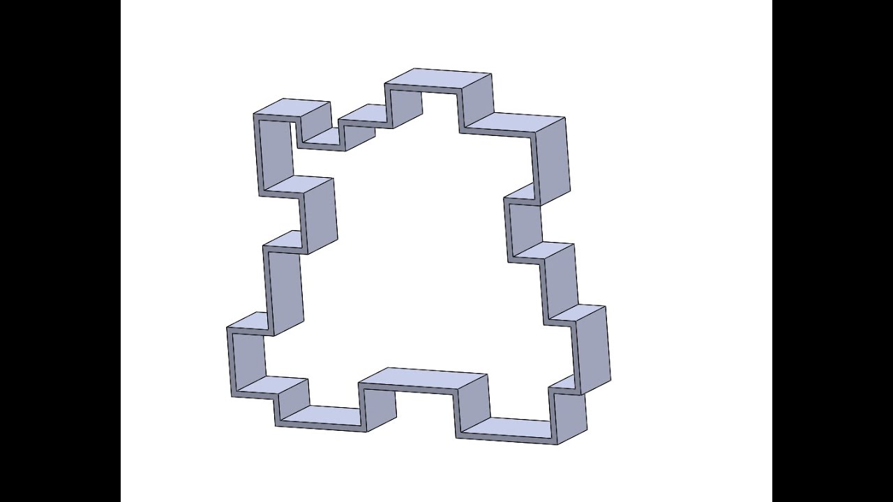 Solidworks advanced tutorials How to use jog line - YouTube