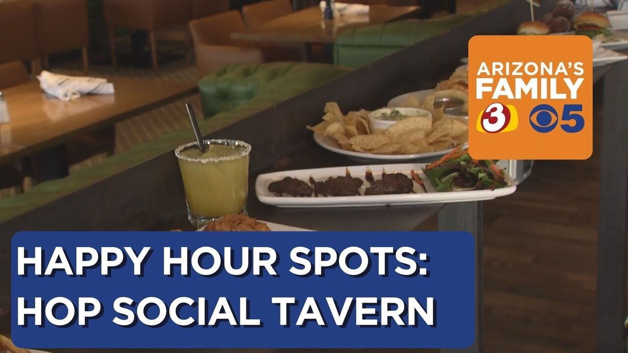 Happy Hour Spots: Hop Social Tavern in Chandler - YouTube