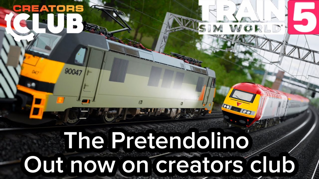 Tsw5 the Pretendolino out now on creators club - YouTube