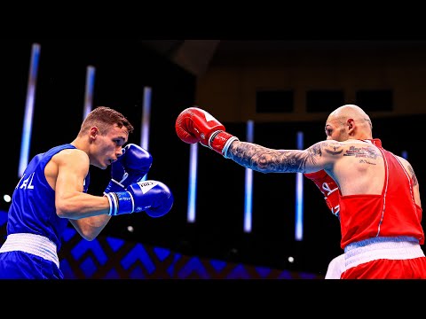 Lasha Guruli (GEO) vs. Ioan Croft (WAL) European Boxing Championships 2022 SF's (67kg)
