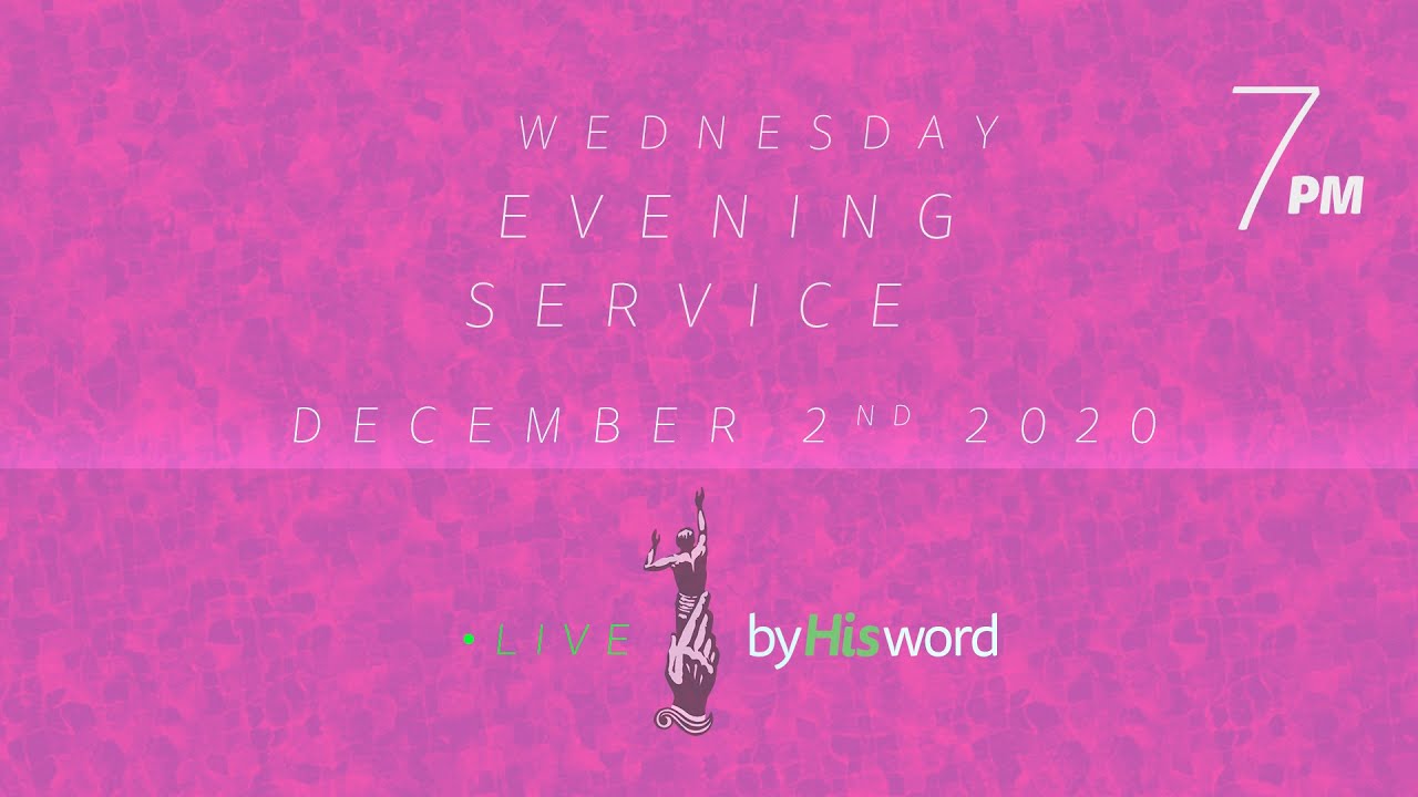 December 2nd | Wednesday Evening - YouTube