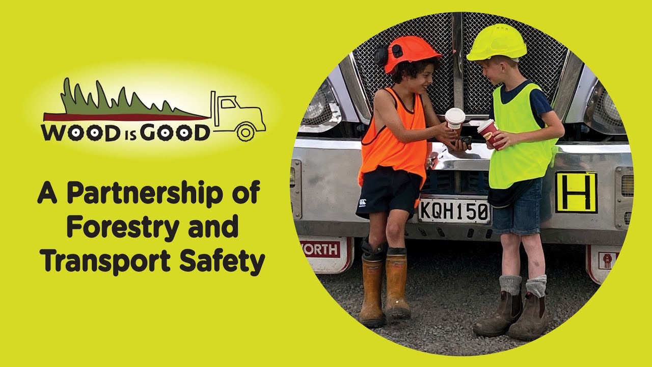 Wood is Good Log Truck Safety Video - YouTube