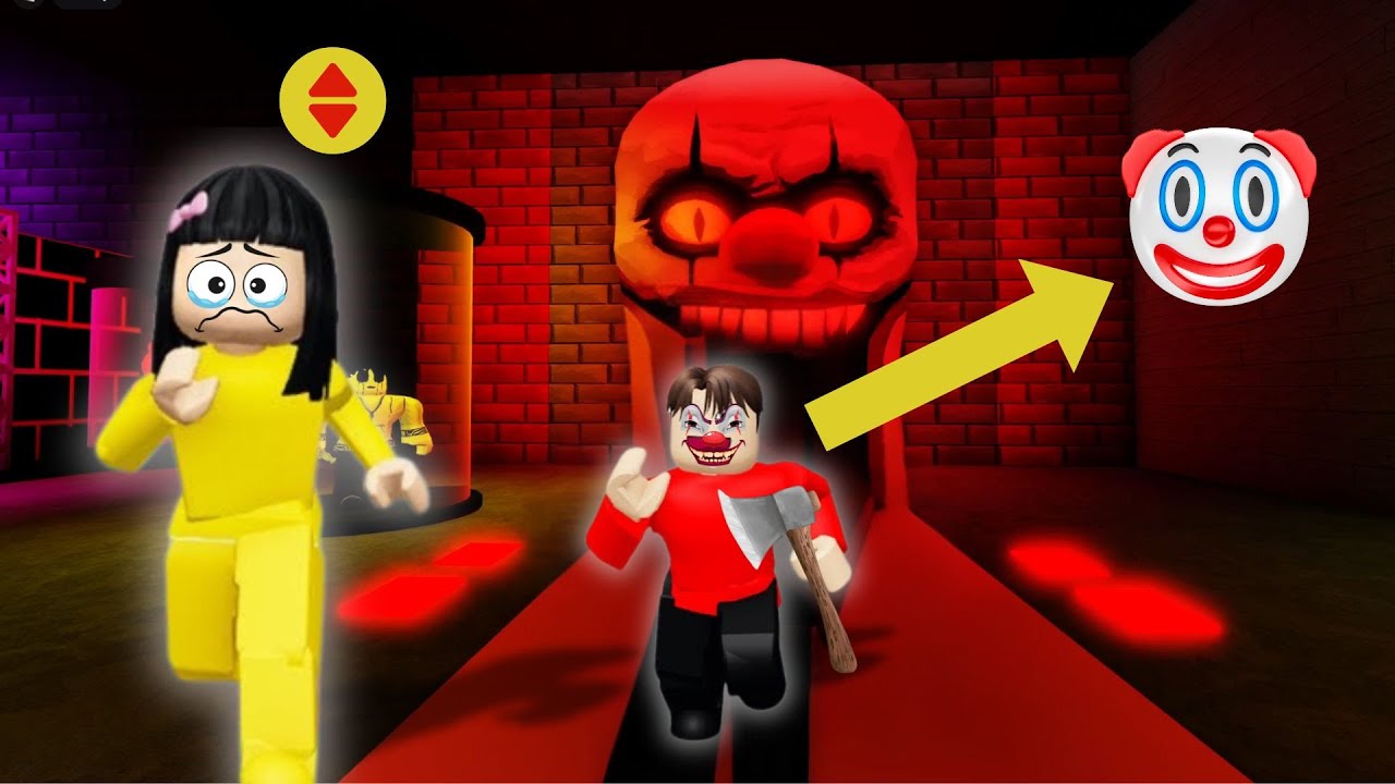 Yuta Mio Masuk Lift Gila Penuh Badut HOROR, Monster, Robot Serem Guys ...