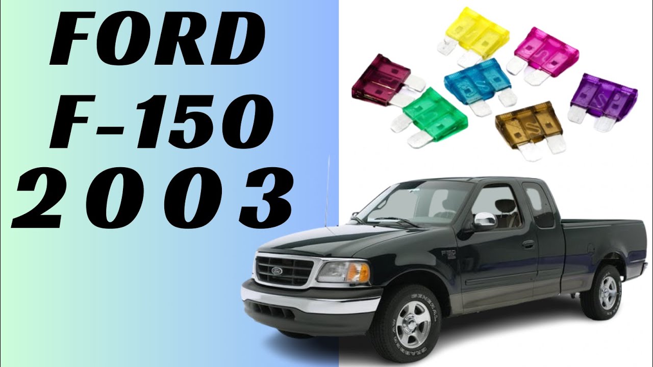 2003 Ford F150 Fuse Box Diagram And Relays - Both Locations - YouTube