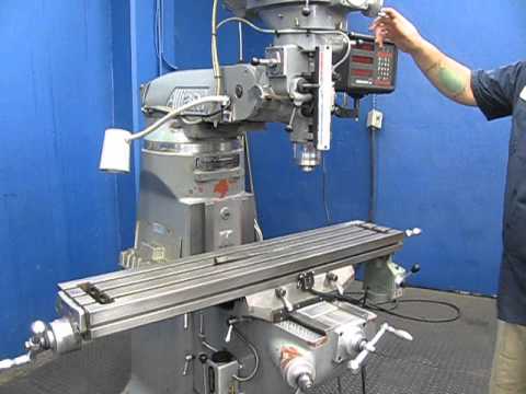 ALLIANT 9" x 48" VARIABLE SPEED VERTICAL MILLING MACHINE - ANILAM 3 ...