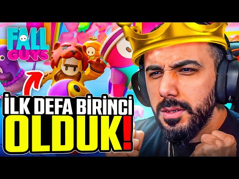 BU EKİPLE İLK KEZ 1.OLDUM! FALL GUYS | Barış Can