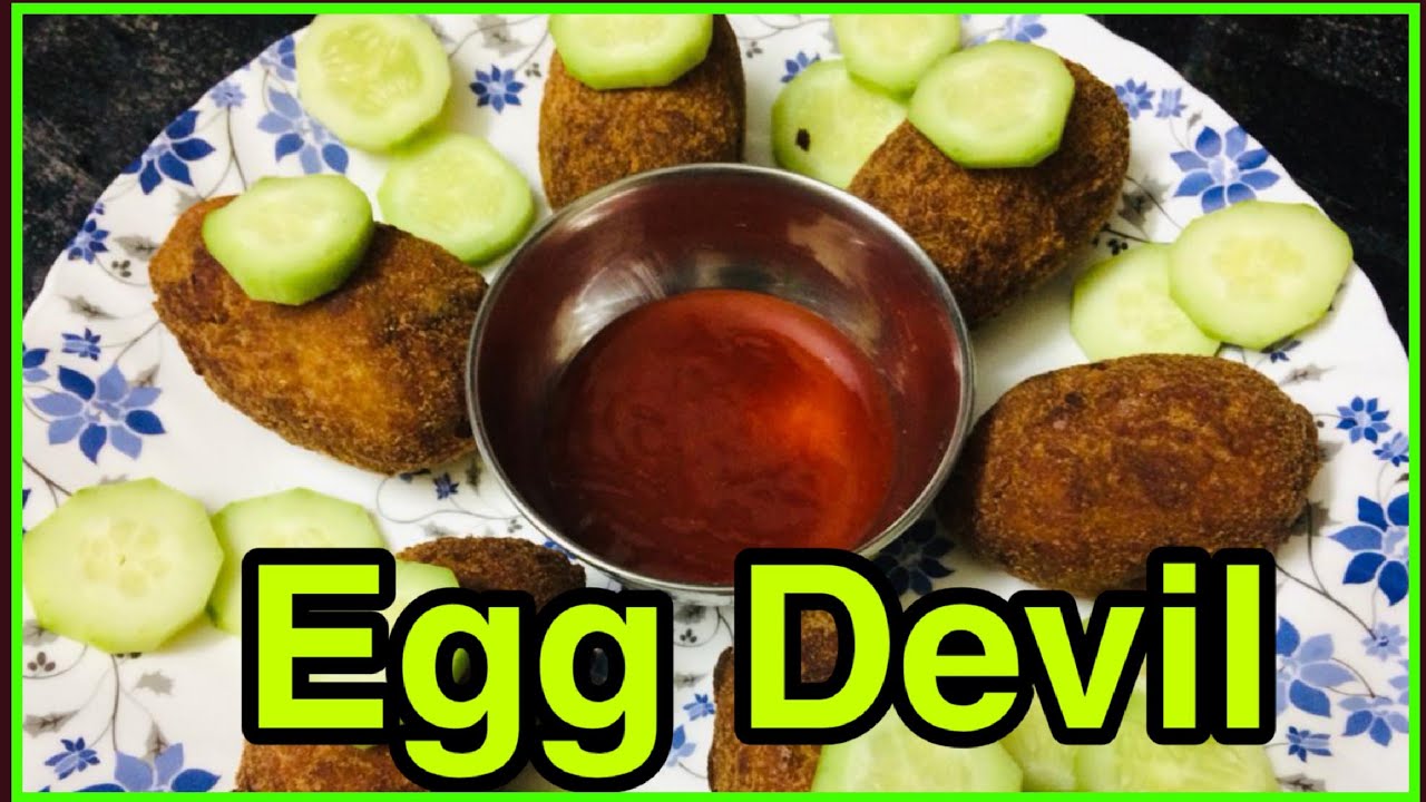 DIMER DEVIL RECEIPE || EGG DEVIL || BENGALI EGG CHOP || DIMER CHOP ...