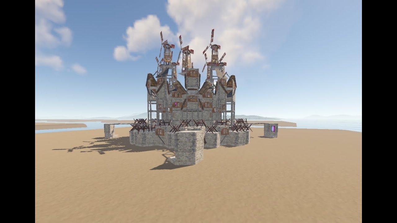 The only 5-6 man BASE you NEED | FUNNEL WALL | MOUNTAIN ROOF | - YouTube