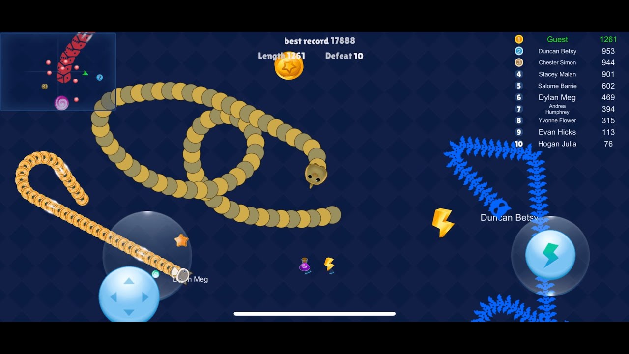 Snake Slither: Rivals io Game | offline | Challenge yourself #snakeio # ...