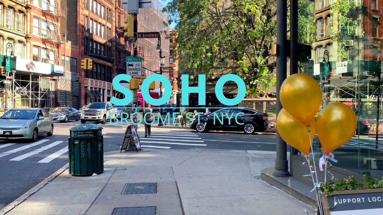 🇺🇸NYC WALK | WALKING NYC TRENDY BROOME ST IN SOHO, NYC🗽 - YouTube