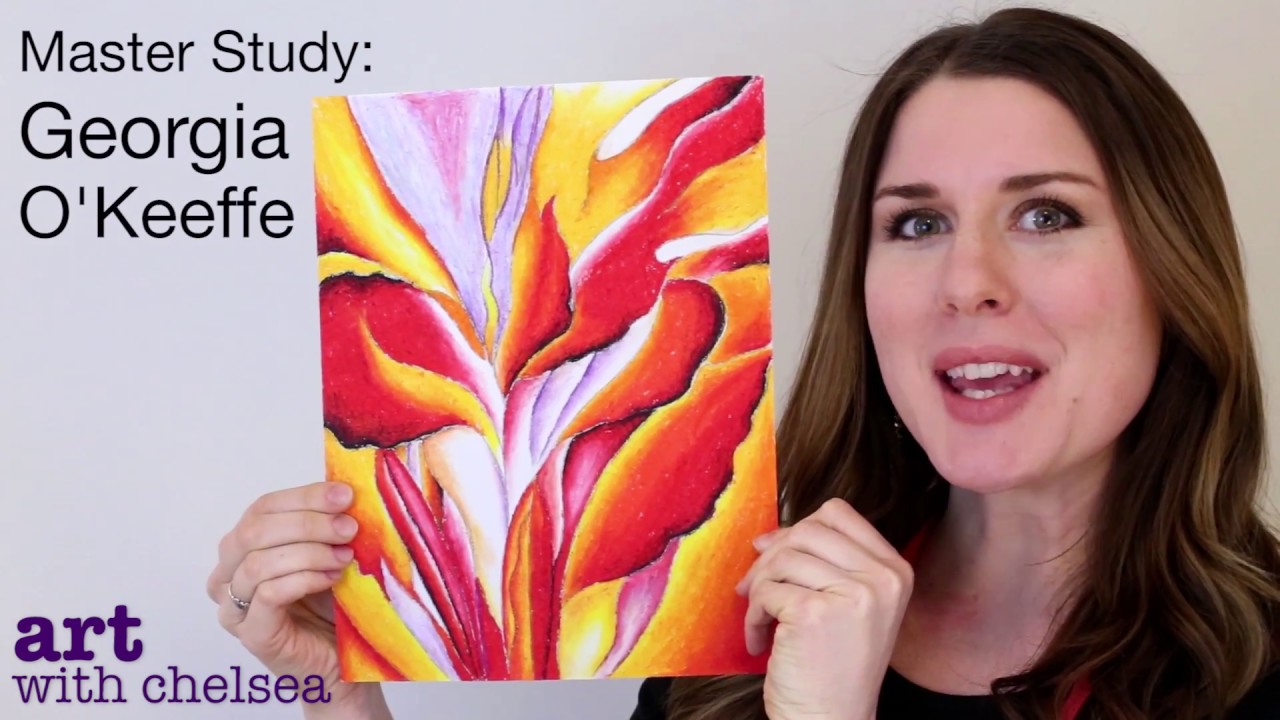 Awesome Artists: Georgia O'Keeffe Master Study - YouTube