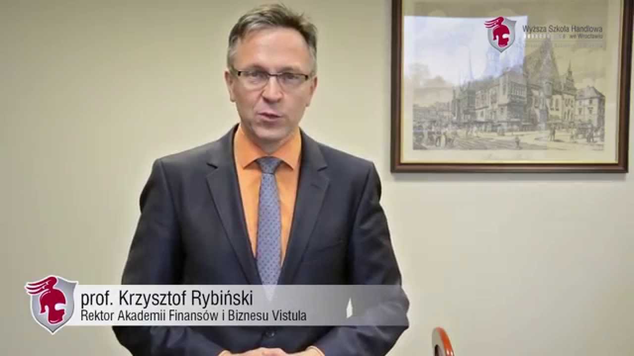 prof. Krzysztof Rybinski - Światowy Tydzień Przedsiębiorczości w WSH ...