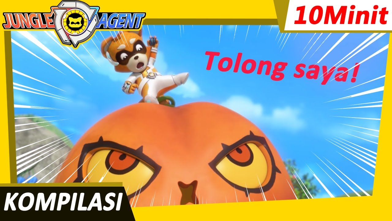 Jungle Agent: The Reliable Guardians Kartun |10 Minit |EP19-21 | Robot ...