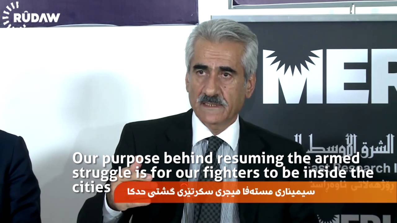 KDPI leader: Force is the only thing that may persuade Iran to accept ...